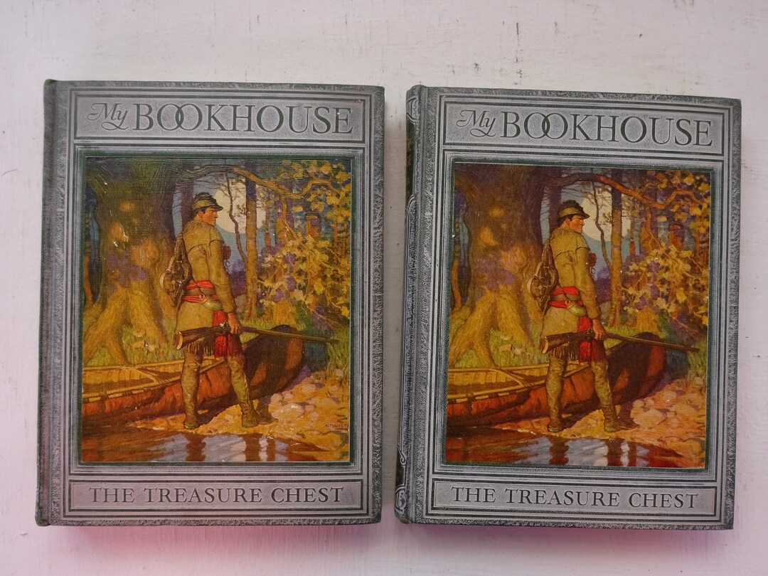 Vintage Children's Book Set, My Book House, the Treasure Chest, Part 1 ...