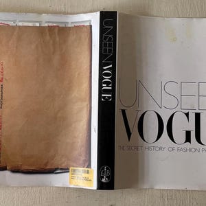 Vintage Art Book, Unseen Vogue, the Secret History of Fashion ...