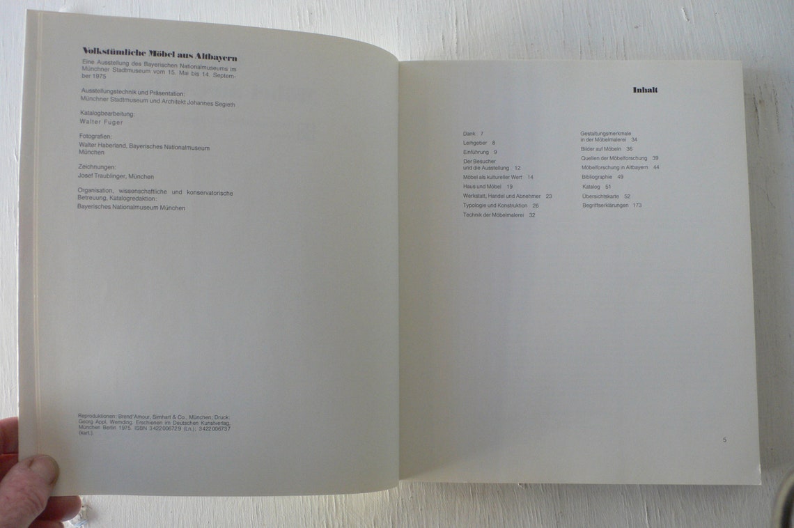 Vintage Museum Catalog in German Volkstumliche Mobel Aus - Etsy
