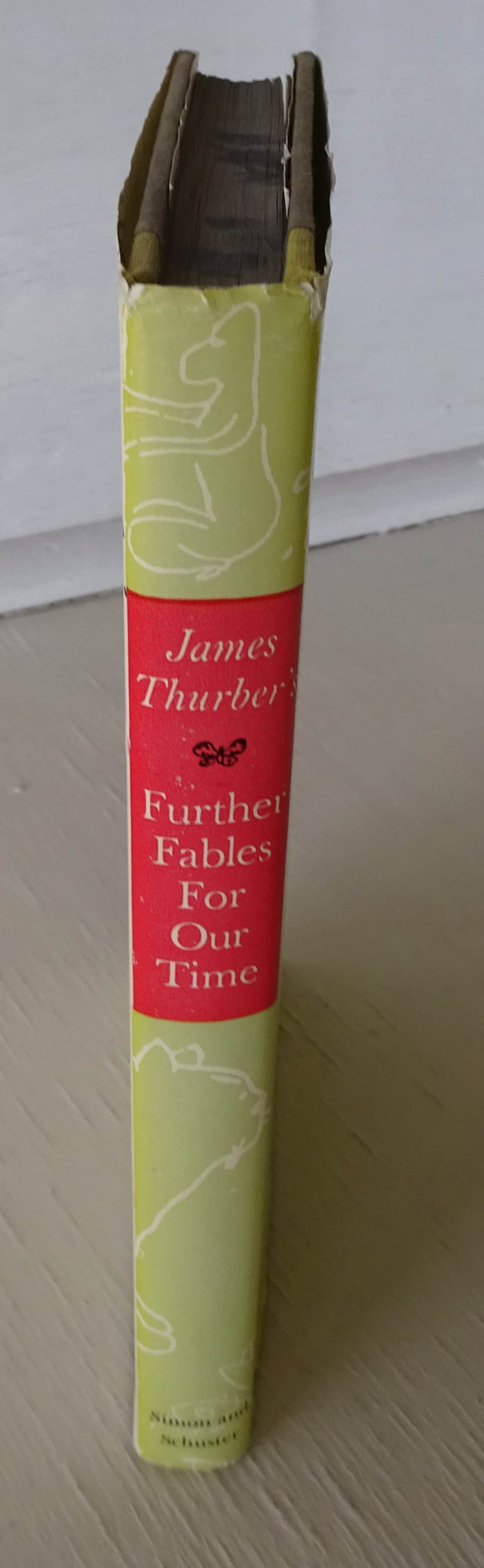 Vintage Book James Thurber's Further Fables for Our Time - Etsy