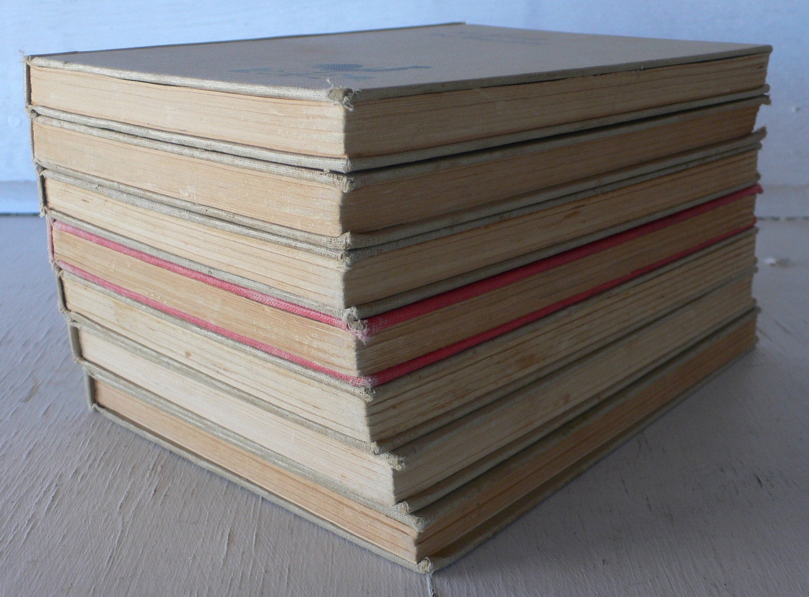 Vintage Children's Book Stack All About Series Random | Etsy