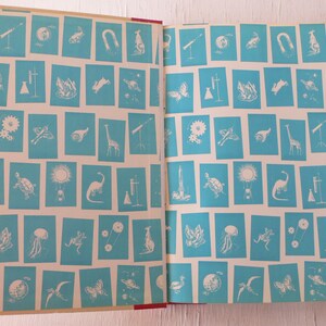 Vintage Book Set, the Science Library, 5 Volumes, 1960's Red Book Decor ...