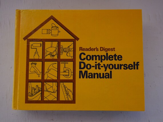Vintage Book Reader's Digest Complete Do It Yourself - Etsy