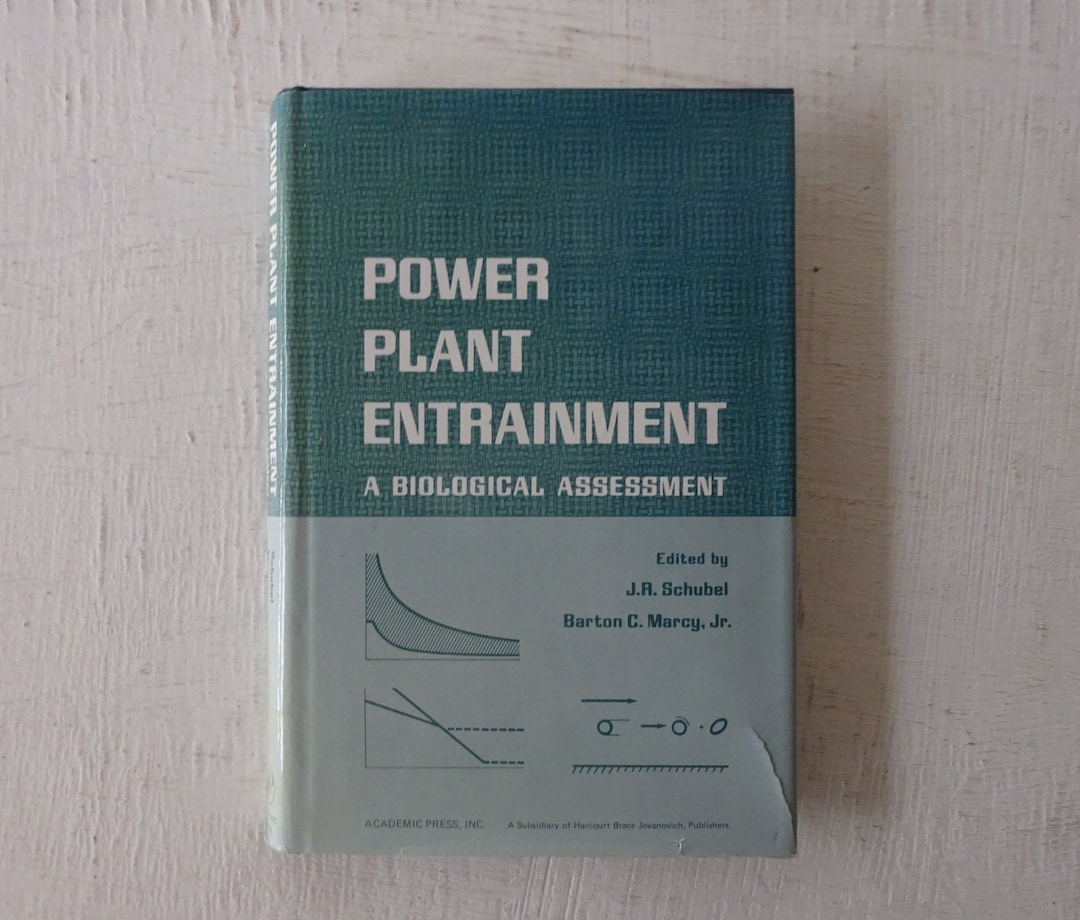 Vintage Power Plant Entrainment Book: 1978 Academic Press - Etsy