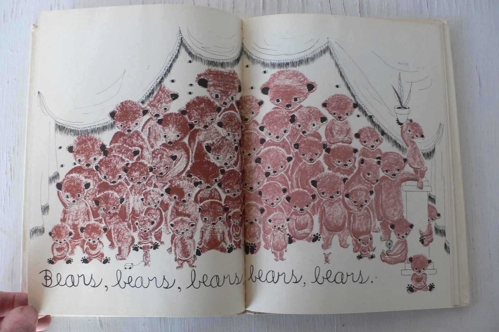 Vintage Children's Book Bears Ruth Krauss First | Etsy