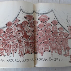 Vintage Children's Book, Bears, Ruth Krauss, First Edition, Rare Book ...