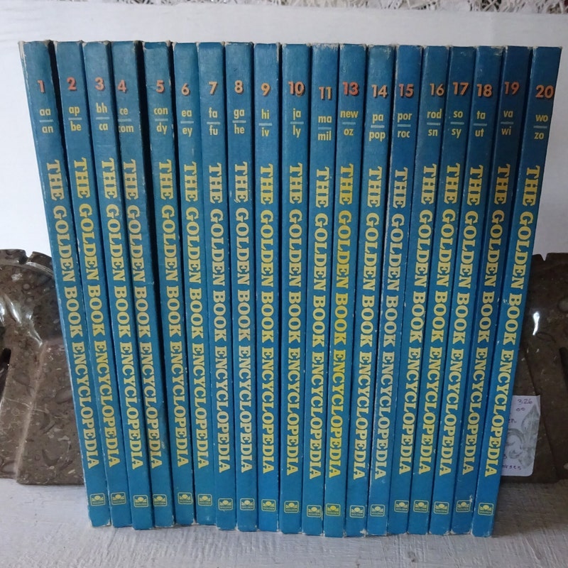 Encyclopedia Set - Etsy