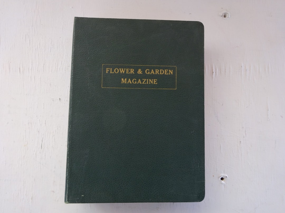 Vintage Magazines in Binder, Flower and Garden Magazine for Mid-america ...