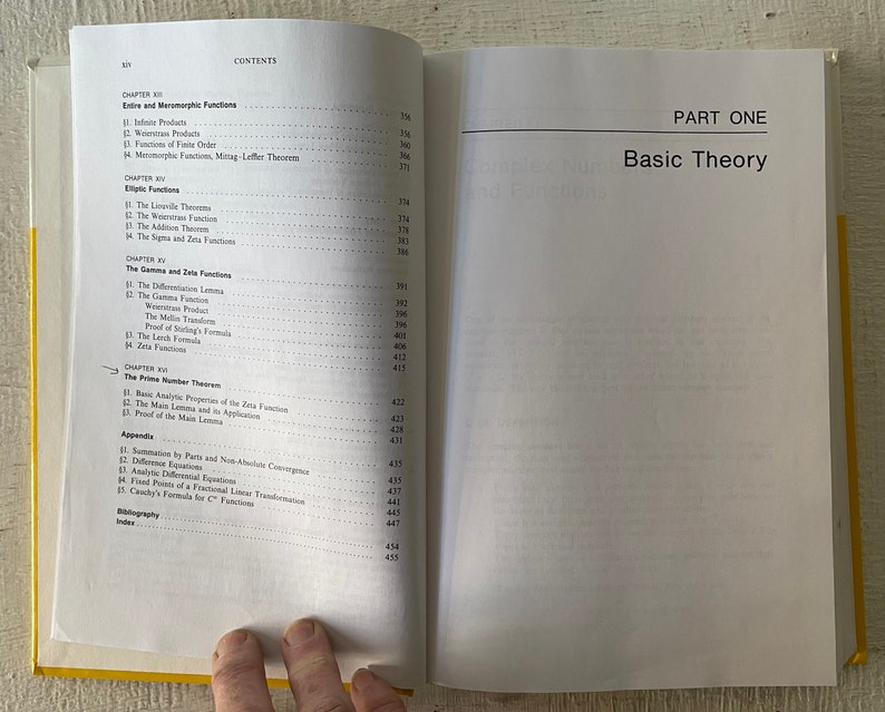 Vintage Complex Analysis Textbook by Serge Lang, Springer-verlag 1993 ...