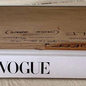 Vintage Art Book, Unseen Vogue, the Secret History of Fashion ...