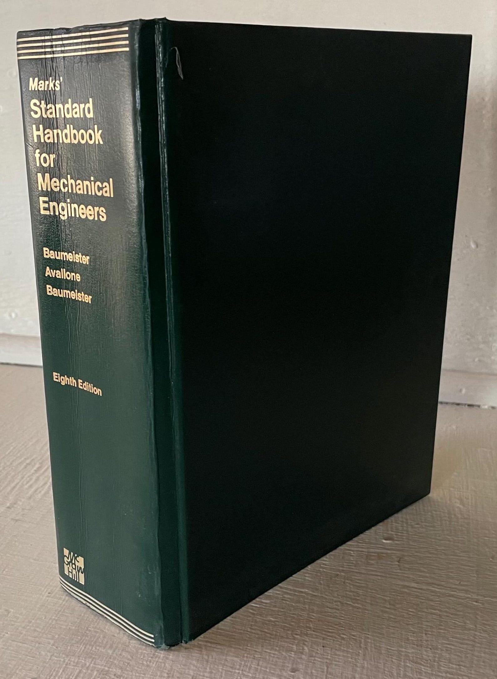 Vintage Marks' Mechanical Engineers Handbook, 1978 - Etsy