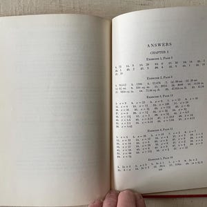 Vintage Textbook, Intermediate Algebra for College Students, Thurman ...