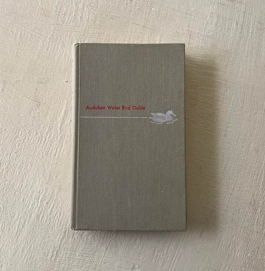 Vintage Book, Audubon Water Bird Guide, Hardcover, Richard Plough ...