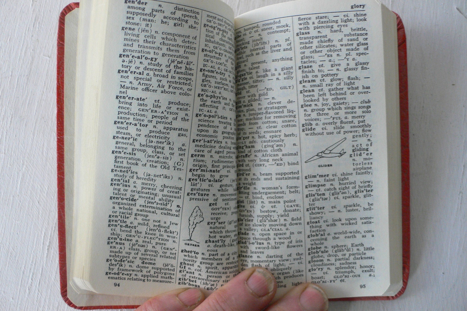 Vintage Tiny Book Stack Dictionaries Italian Dictionary | Etsy