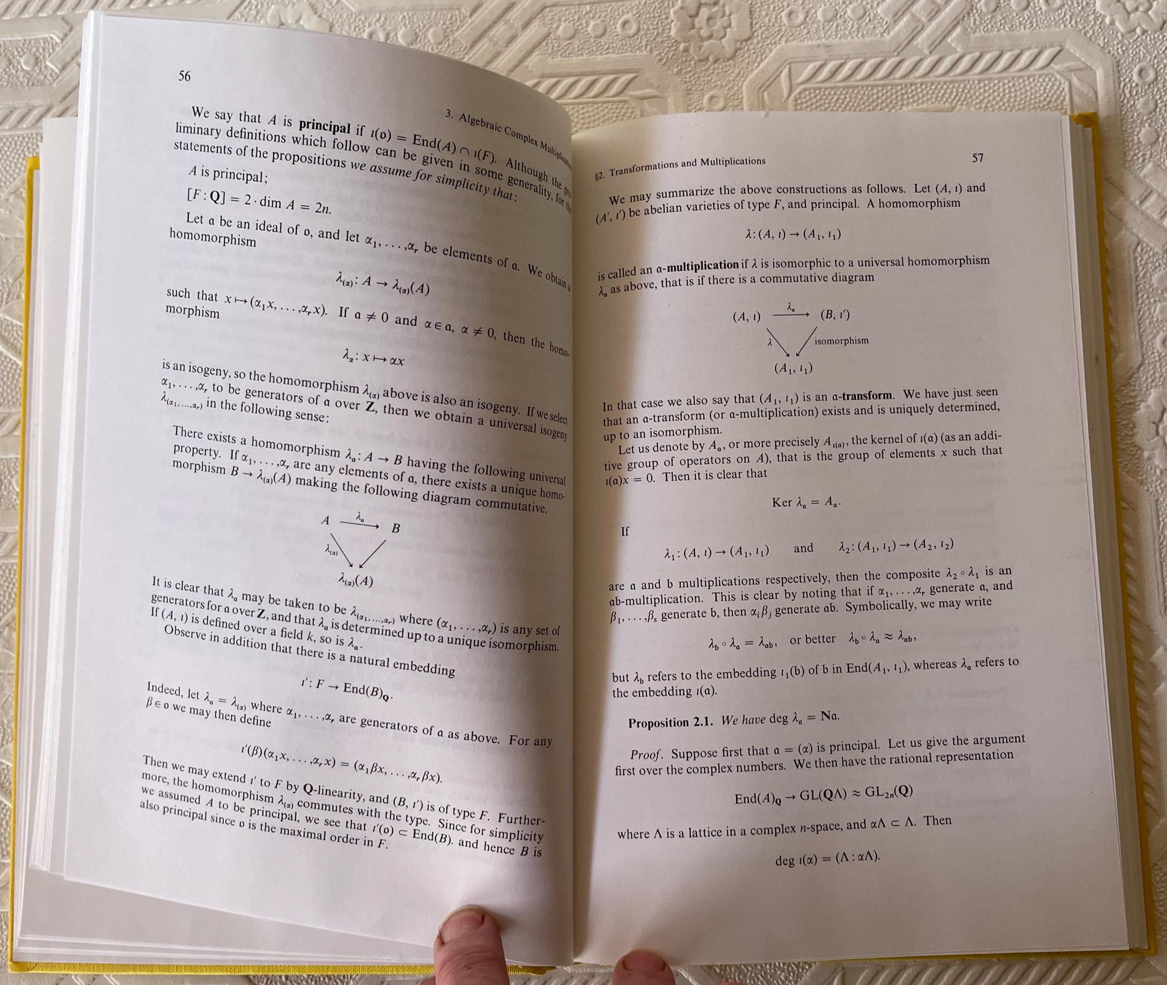 Vintage Complex Multiplication Textbook - Serge Lang 1983 - Etsy