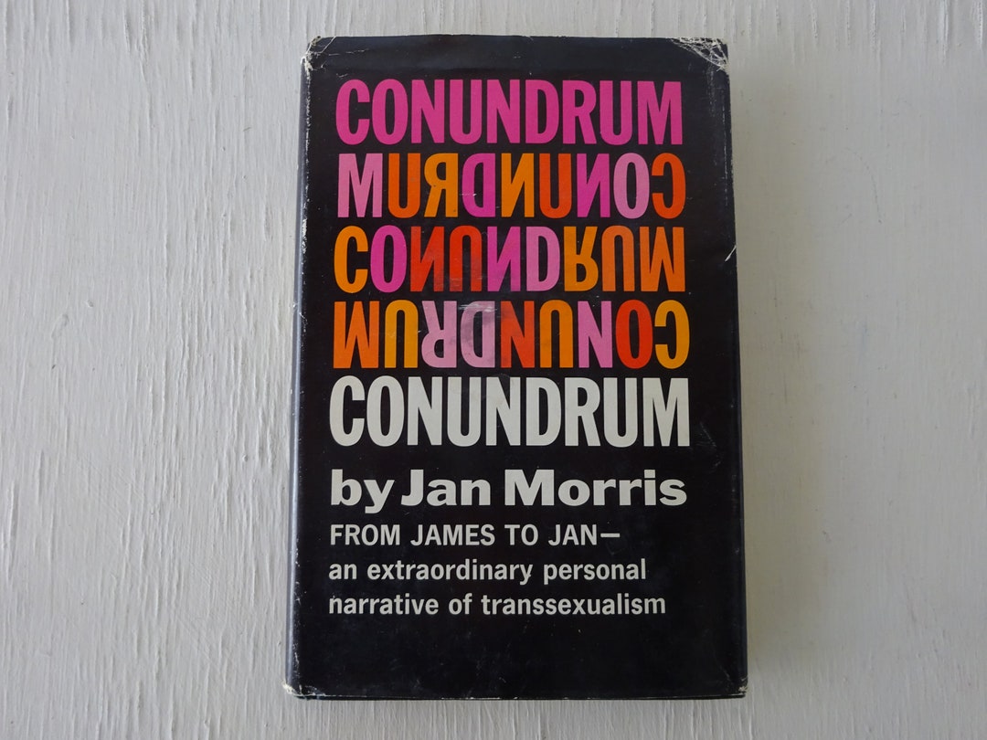 Vintage Book, Conundrum, Jan Morris, Transsexualism, Rare Book, 1974 ...