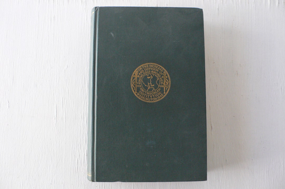 Vintage Smithsonian Institution Annual Report Book, 1938 - Etsy