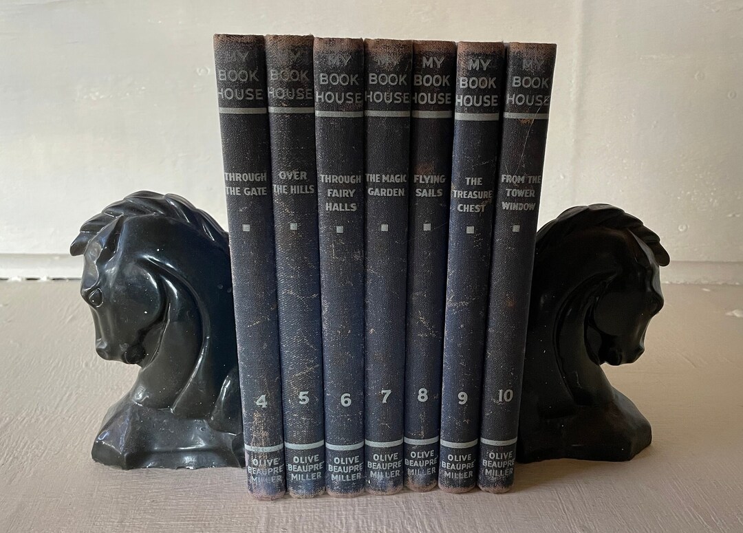 Vintage Children's Book Set, My Book House, 7 Volumes, 1937 ...