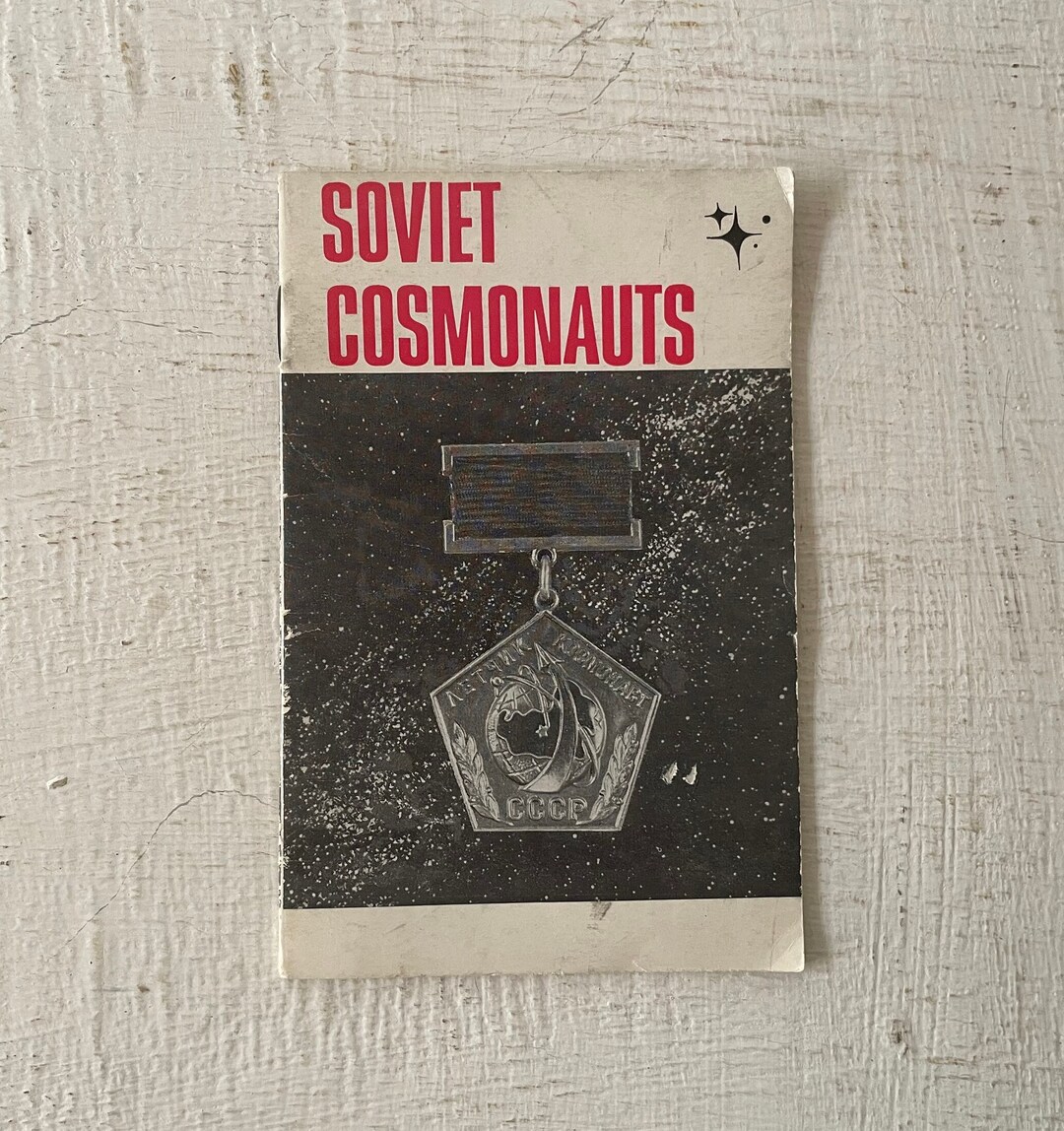 Vintage Pamphlet, Soviet Cosmonauts, From Novosti Press Agency ...