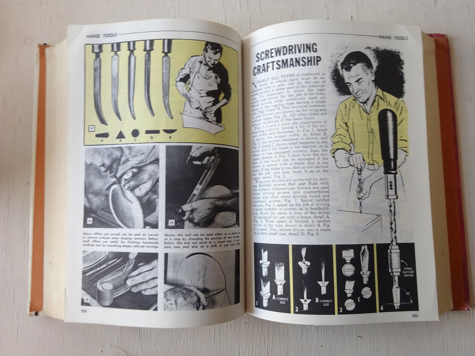 Vintage Handyman Book Stack, 3 Volumes, 1950's Graphics, DIY, Vintage ...