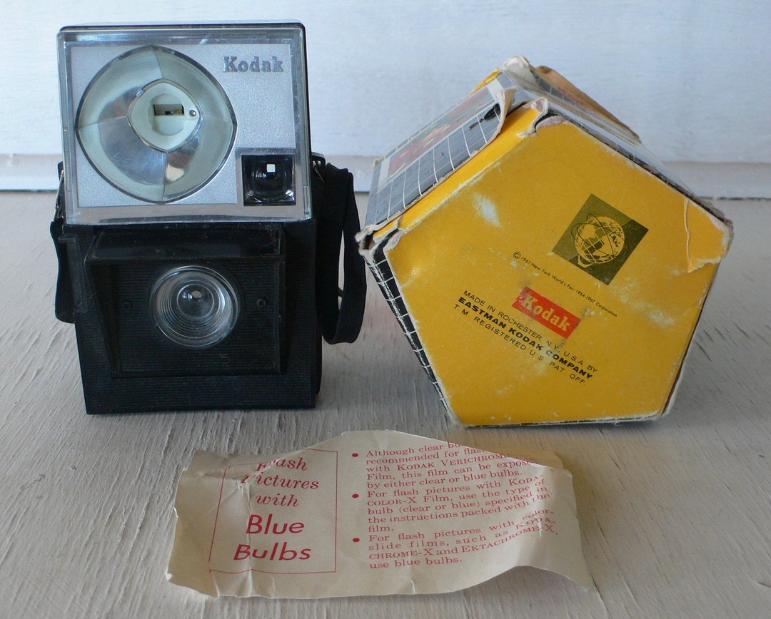 Vintage Kodak World's Fair Camera, in Original Box, A60, 127 Film, Free ...