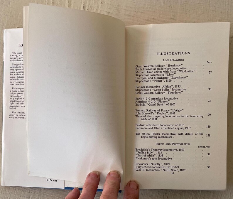 Unusual Locomotives: Vintage Illustrated Train Book, 1960 - Etsy