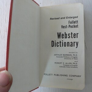 Vintage Tiny Book Stack, Dictionaries, Italian Dictionary, Decorative ...