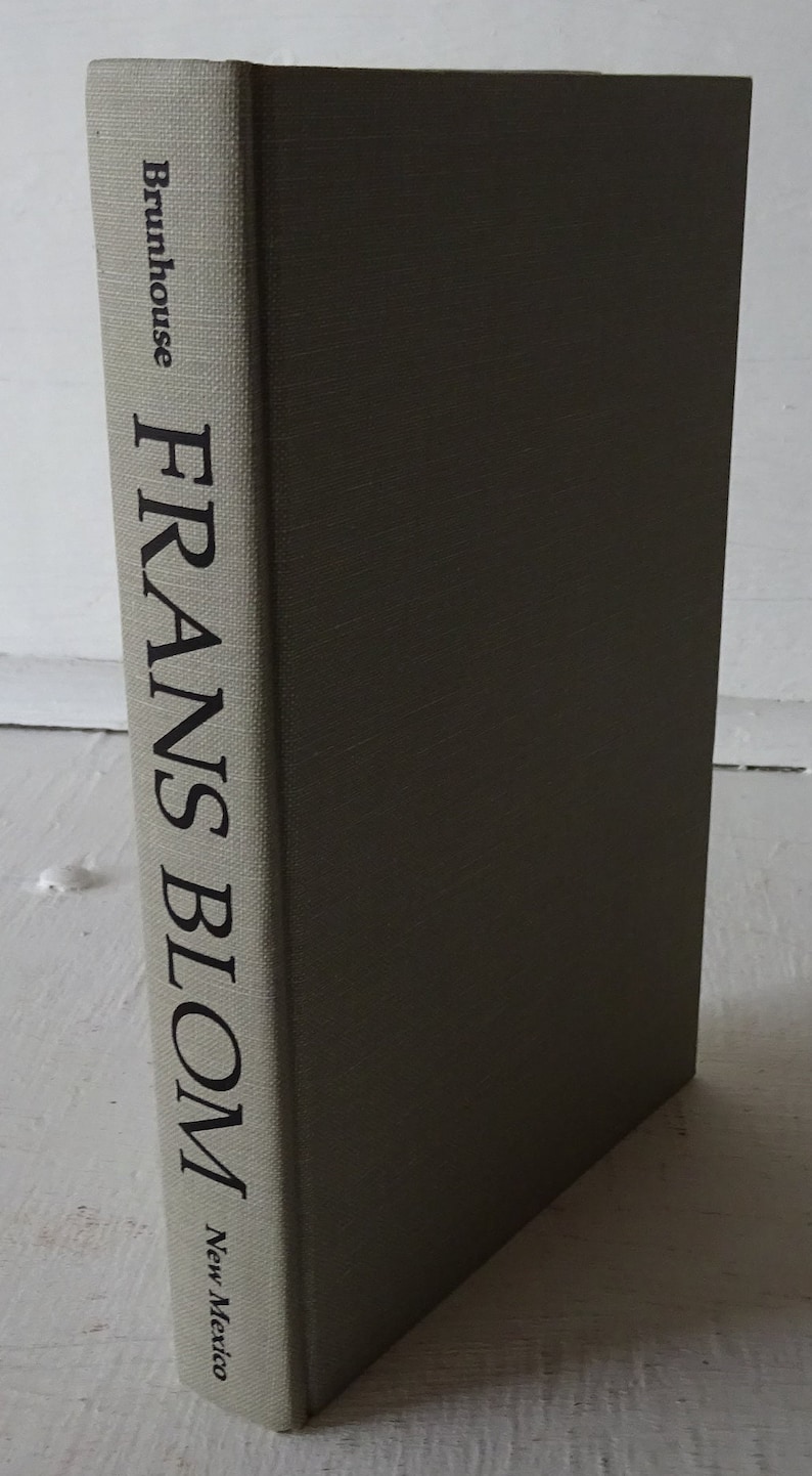 Vintage Book Frans Blom Maya Explorer Robert Brunhouse - Etsy