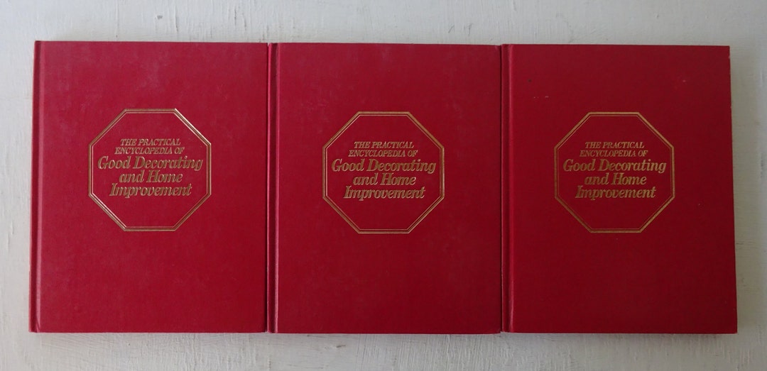 Vintage Book Set, Good Decorating and Home Improvement, 1970 Style, 3 ...