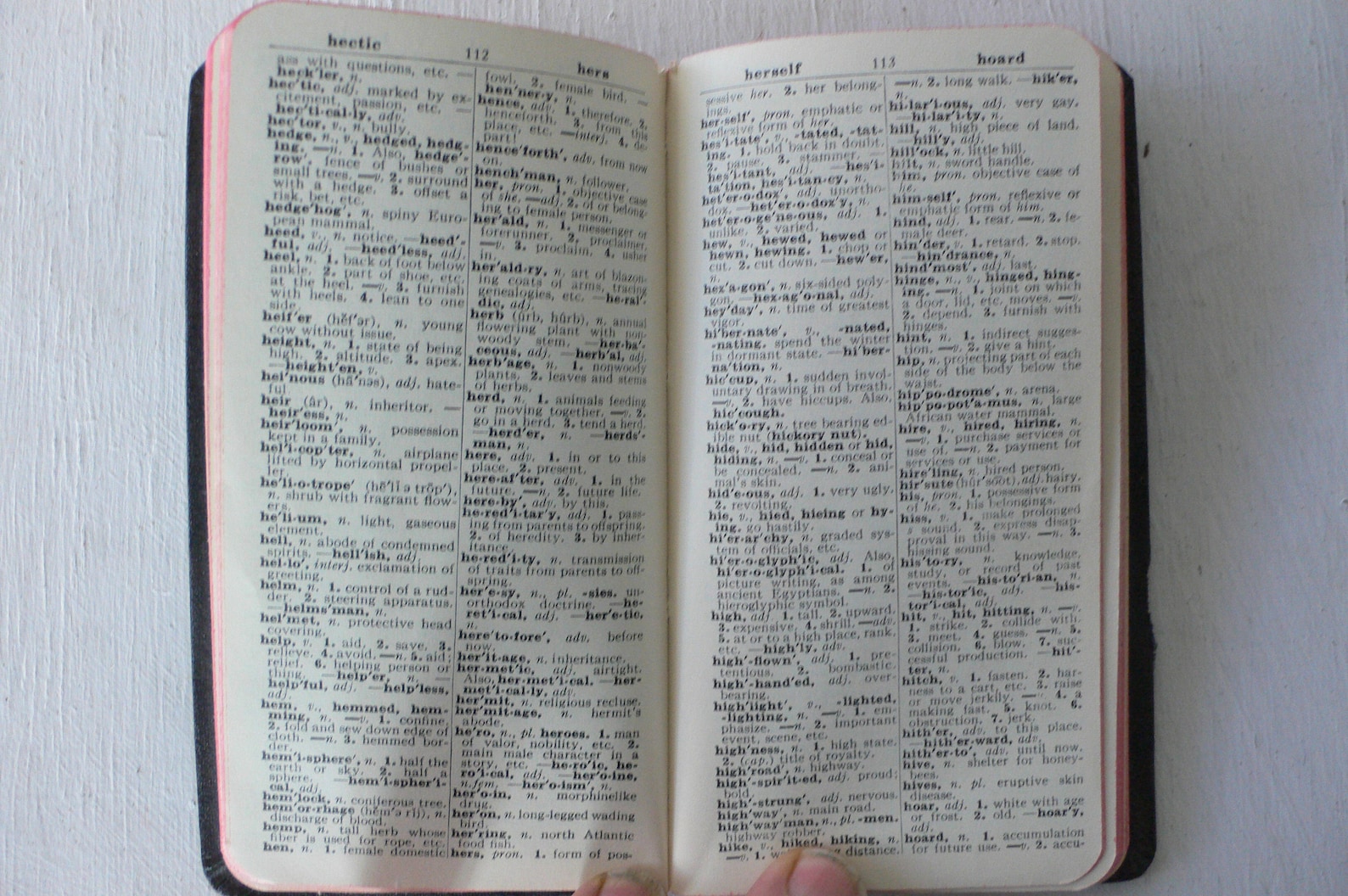 Vintage Tiny Book Stack Dictionaries Italian Dictionary | Etsy