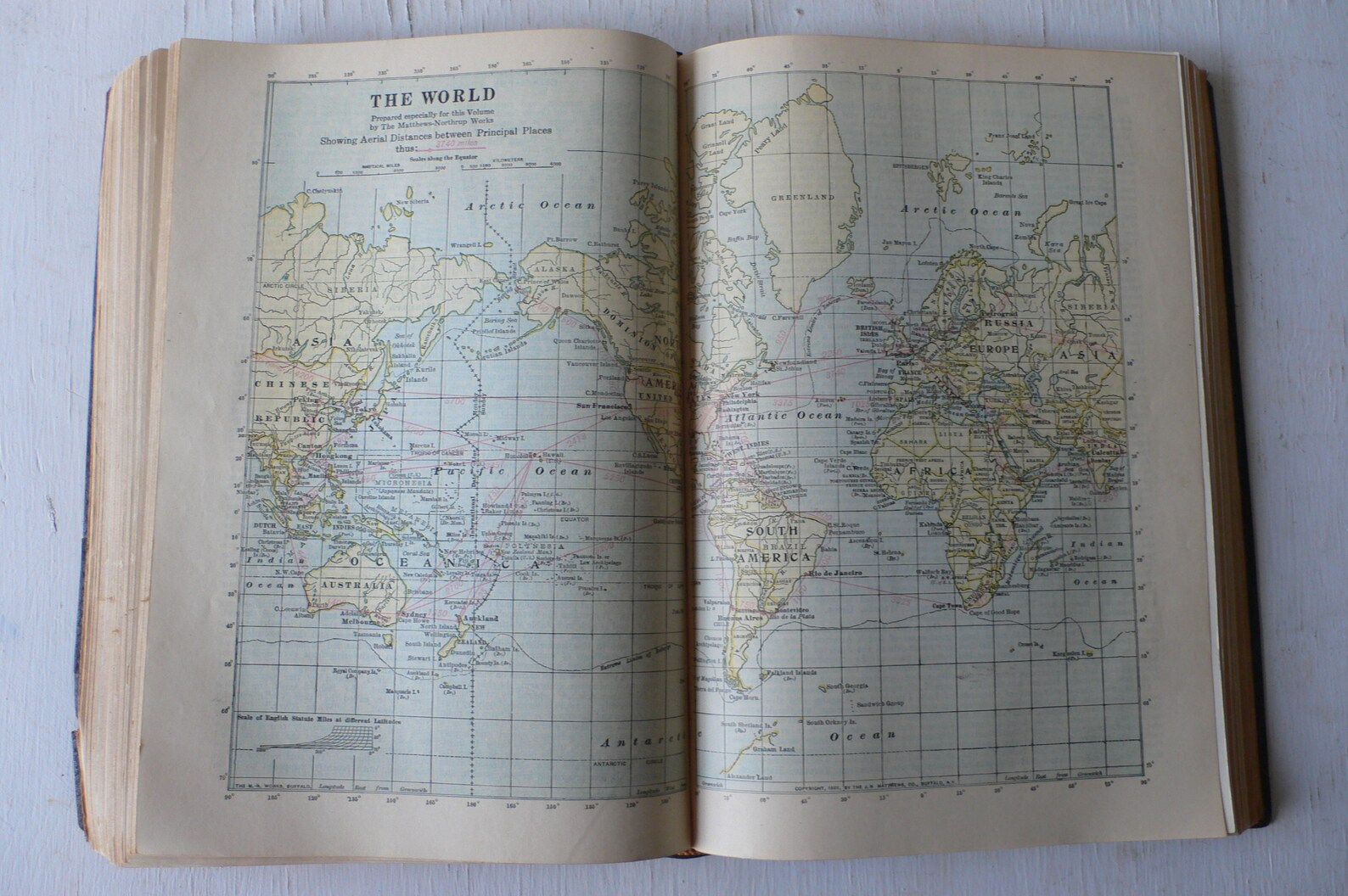 Vintage Book Standard Dictionary of Facts 1922 Leather - Etsy