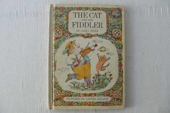 Vintage Children's Book the Cat and the Fiddler Jacky | Etsy