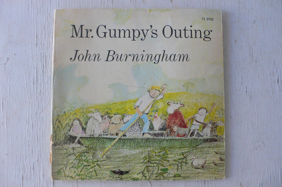 Vintage Children's Book, Mr Gumpy's Outing, Scholastic, 1974, First ...