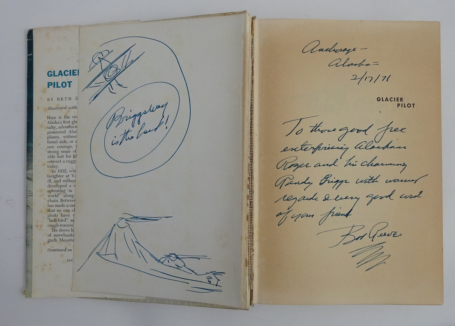 Vintage Book Glacier Pilot by Beth Day Bob Reeve 1970 - Etsy