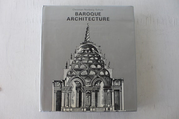 Vintage Art Book Baroque Architecture Christian Norberg - Etsy