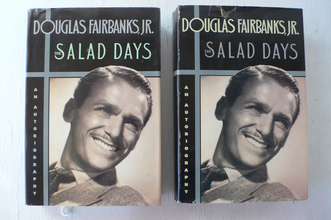 Vintage Books, the Salad Days,douglas Fairbanks Jr., 2 Volumes, 1988 ...