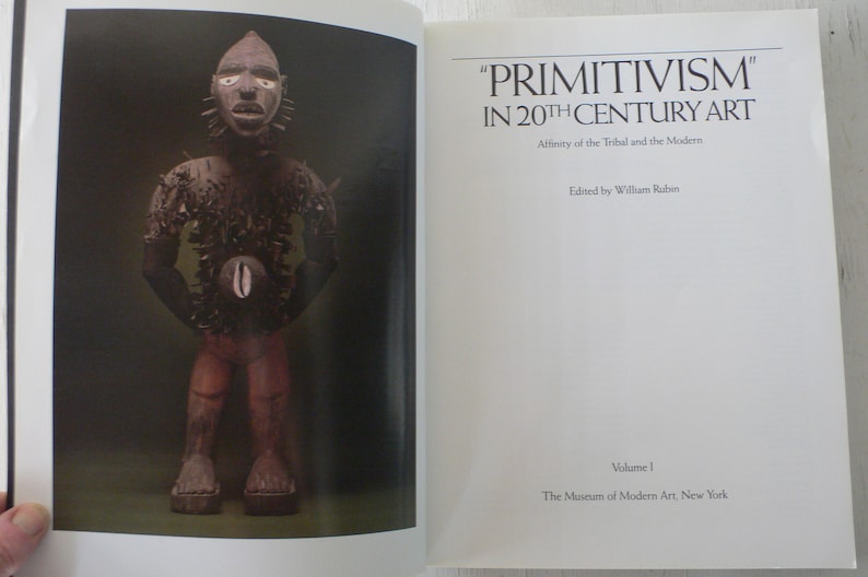 Vintage Art Book Primitivism in 20th Century Art Moma 1984 - Etsy