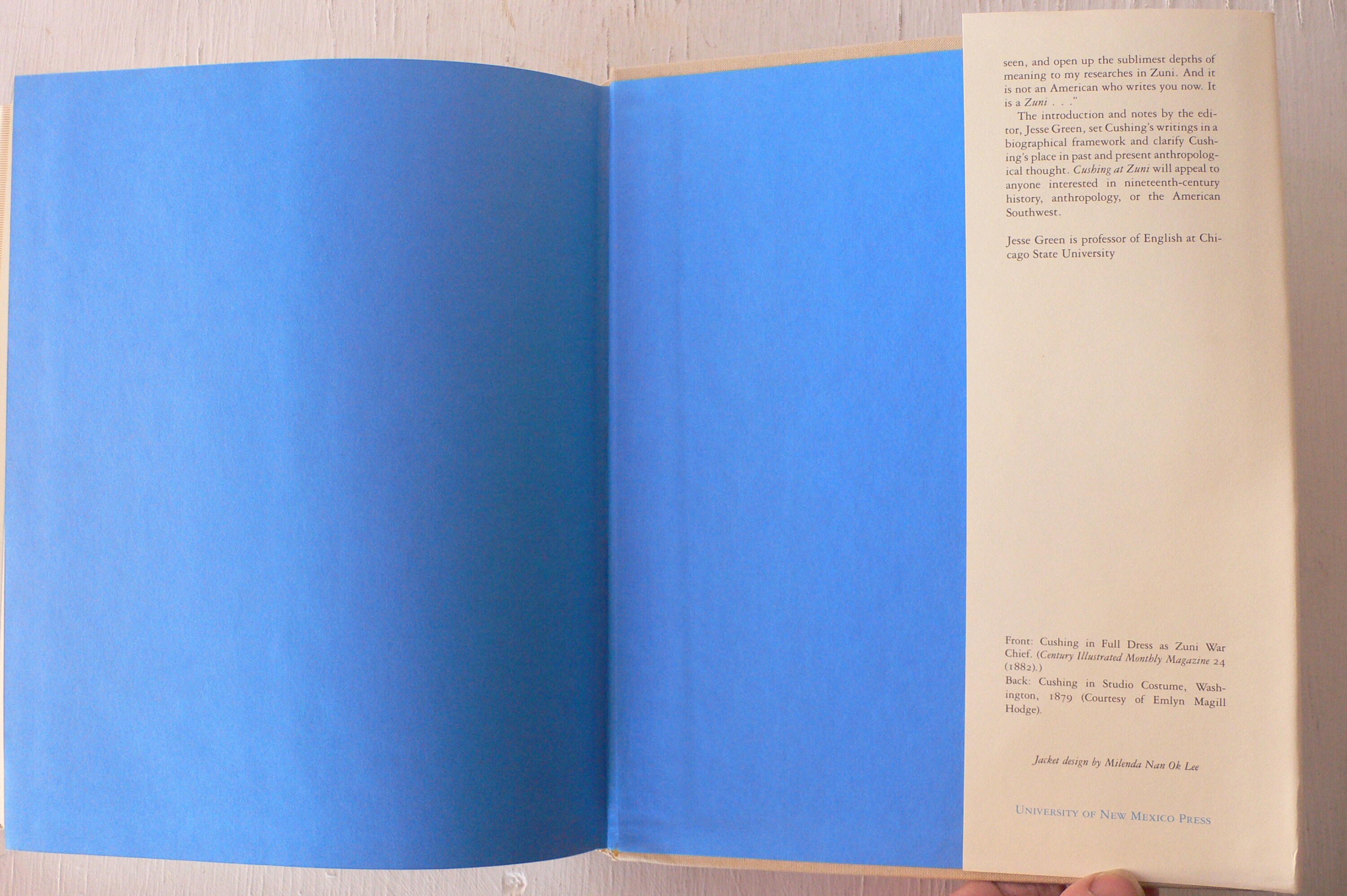 Vintage book Cushing At Zuni Frank Hamilton Cushing Jesse | Etsy