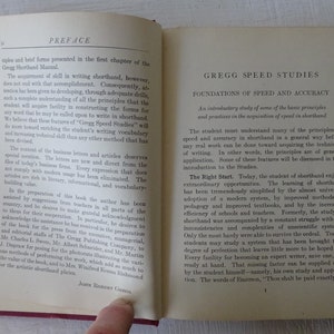 Vintage Book, Gregg Speed Studies, Anniversary Edition, 1929, Free ...