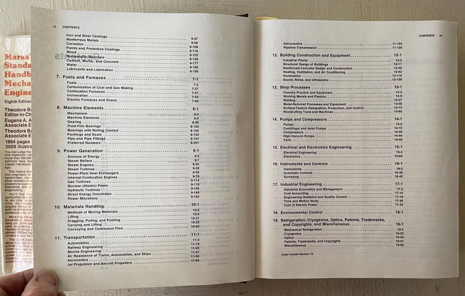 Vintage Marks' Mechanical Engineers Handbook, 1978 - Etsy