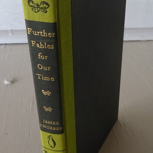 Vintage Book, James Thurber's Further Fables for Our Time, 1956 ...