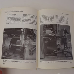 Vintage Textbook, Machine Shop Operations and Setups, Porter, 1968 ...