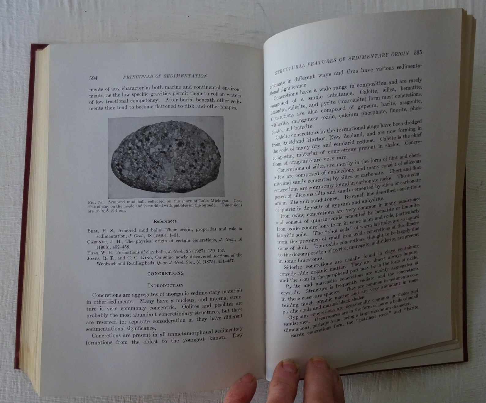 Vintage Textbook Principles of Sedimentation Twenhofel - Etsy