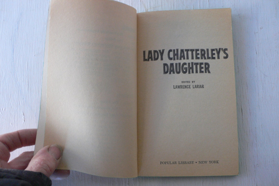 Vintage Paperback: Lady Chatterley's Daughter, 1960 Risque Humor - Etsy