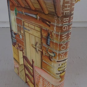 Vintage Children's Book, Little House in the Big Woods, Laura Ingalls ...