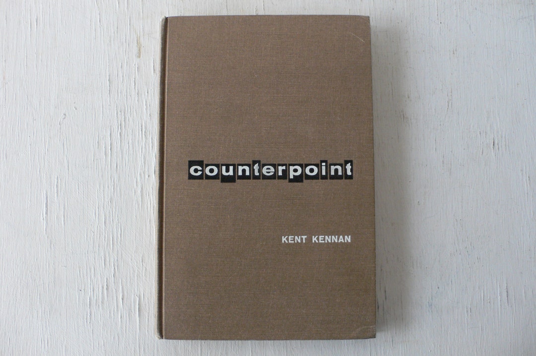 Vintage Textbook, Counterpoint, Kent Kennan, 1959, Classical Music ...