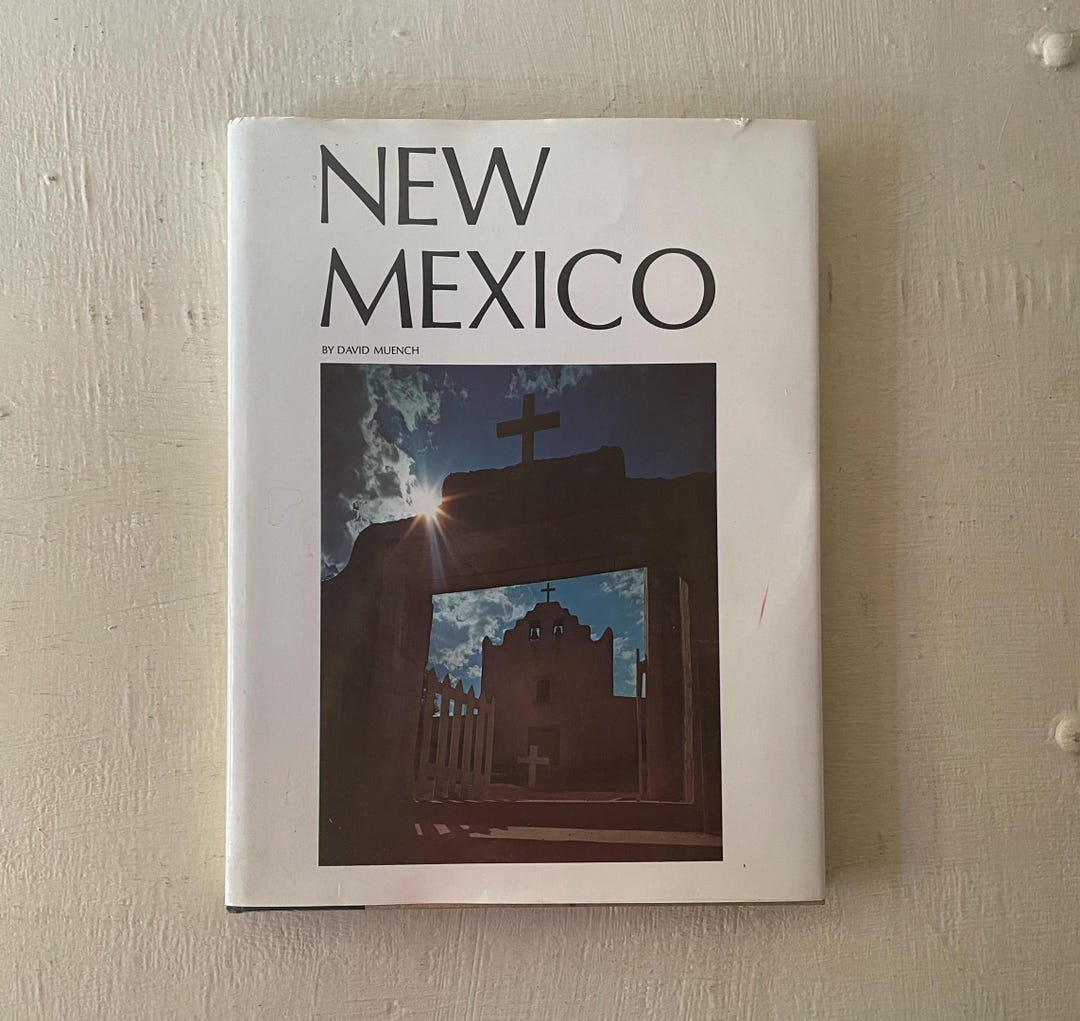 Vintage Book, New Mexico, David Muench, Tony Hillerman, 1974 ...