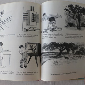 Vintage Book Set, the Science Library, 5 Volumes, 1960's Red Book Decor ...