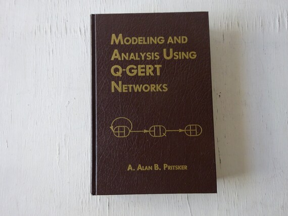 Vintage Textbook Modeling and Analysis Using Q Gert Networks - Etsy