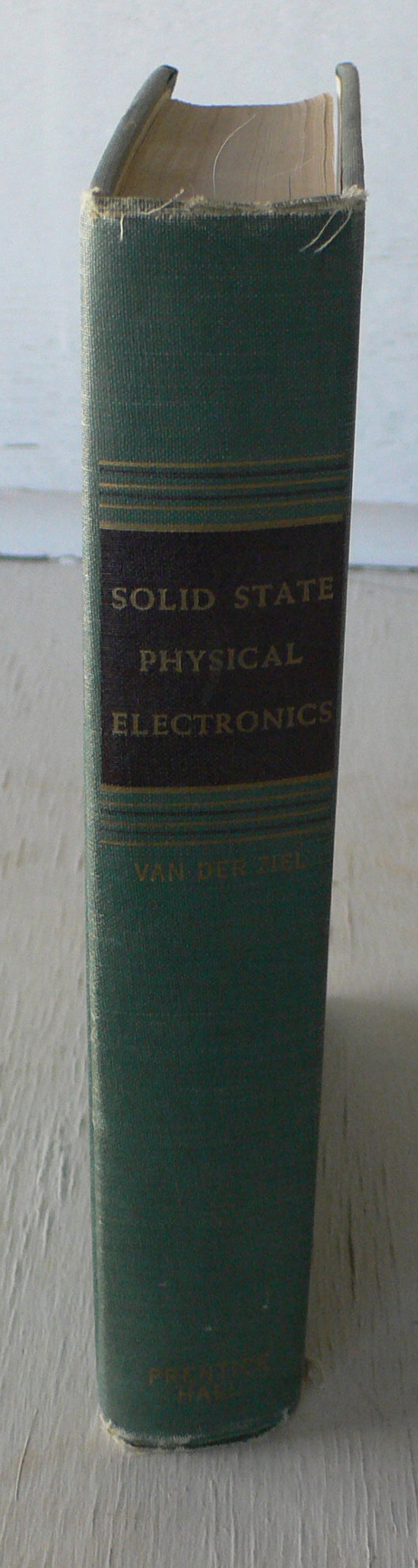 Vintage Textbook Solid State Physical Electronics 1957 | Etsy